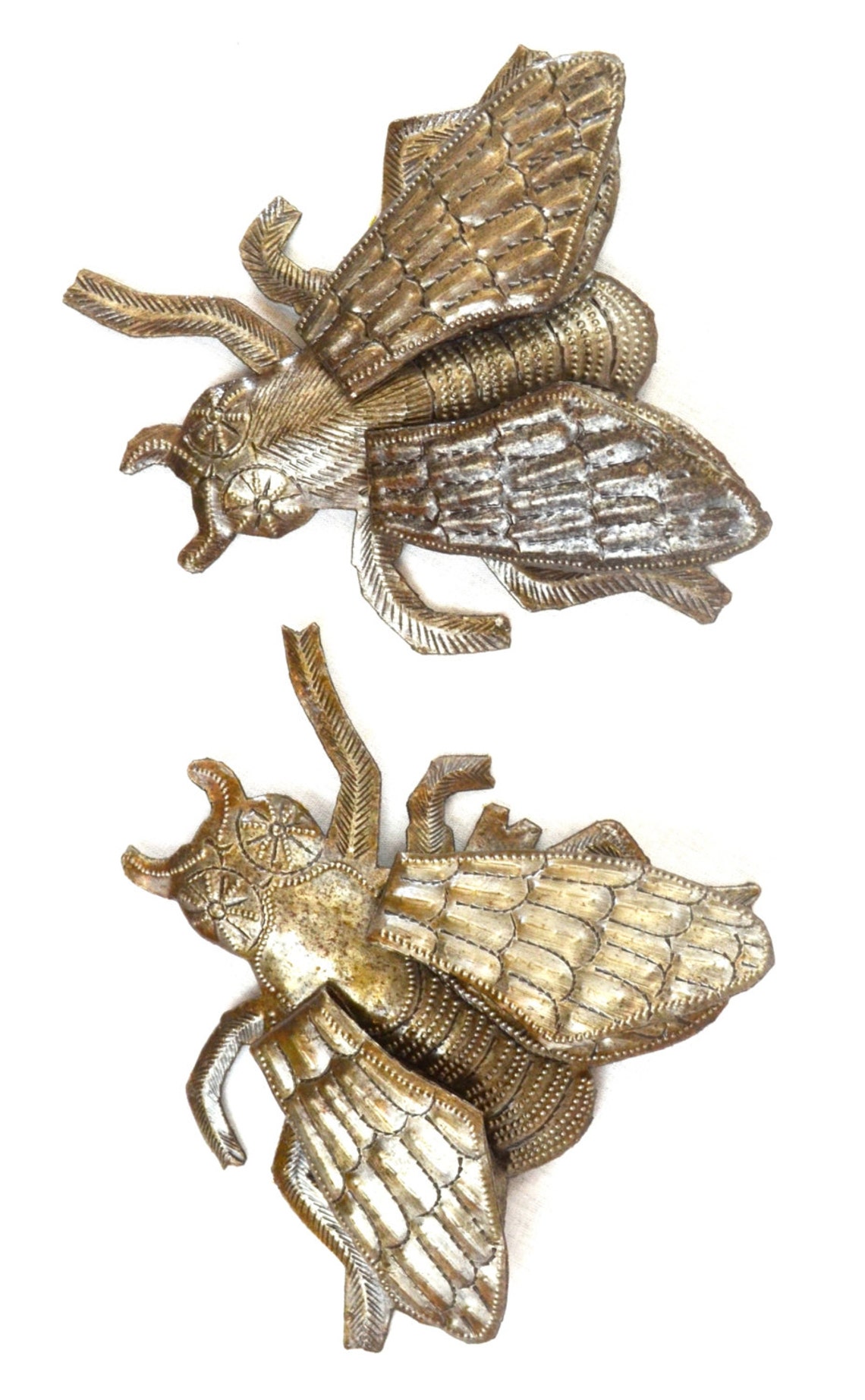 Metal fly on the Wall Decorative Bugs Hand Cut - Etsy