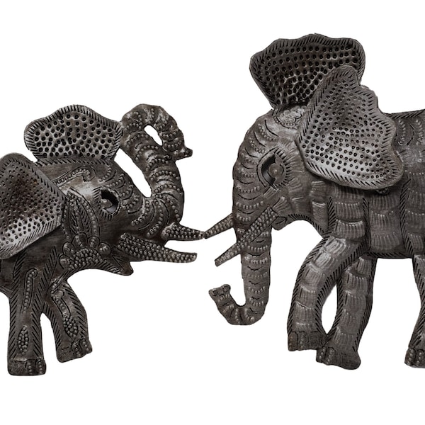 Elephant Metal Art - Etsy