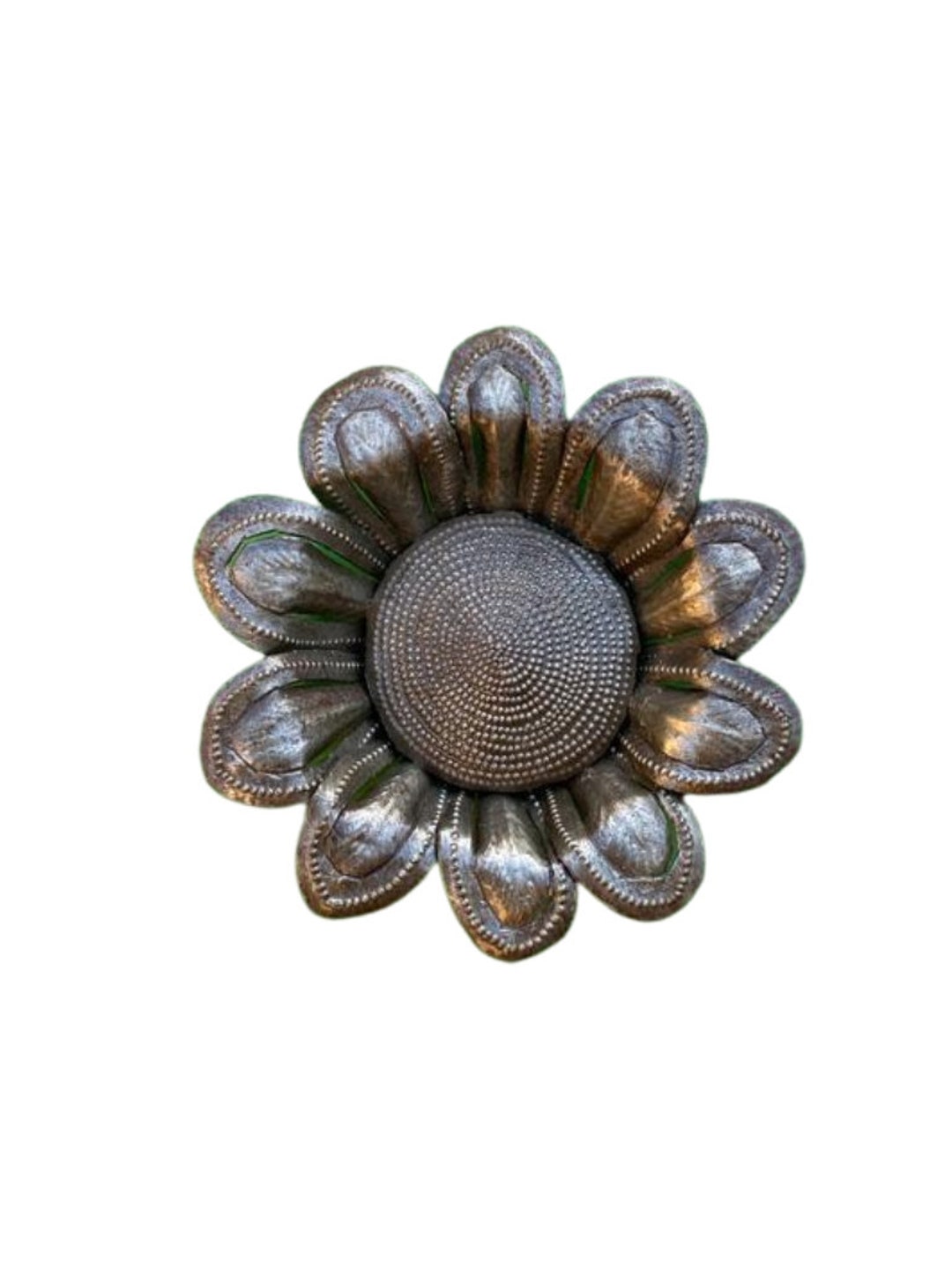 Small Metal Flower Spring Garden Patio Flowers Handmade - Etsy