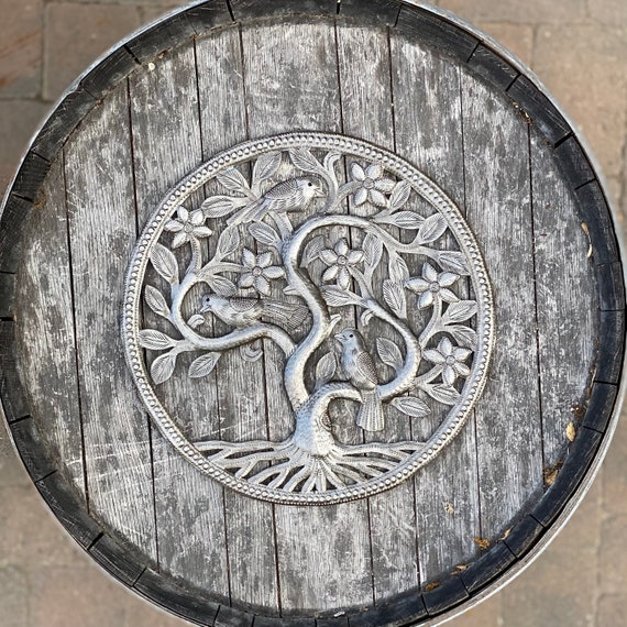 Small Round Frame Tree With Birds Decorative Garden Trees - Etsy