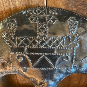 Veve Baron Samedi Skull Metal Wall Hanging Sculpture, Sugar Skull ...