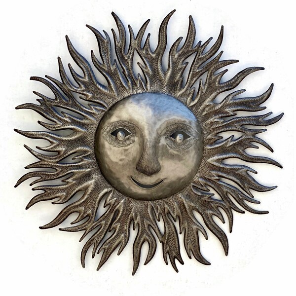 Copper Sun Wall Art - Etsy