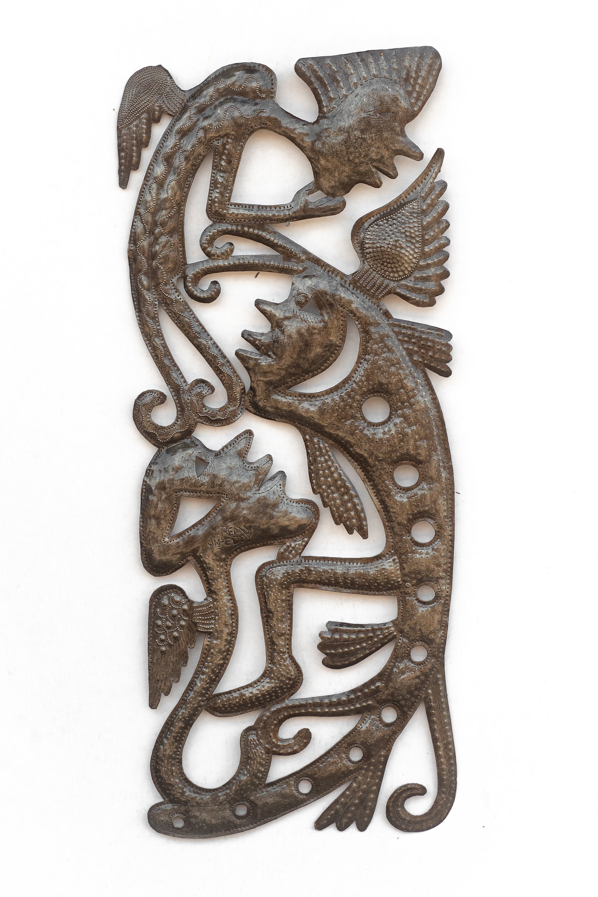 Home Décor Wall Décor Handmade Haitian Decor Mermaid & Bird Voodoo ...