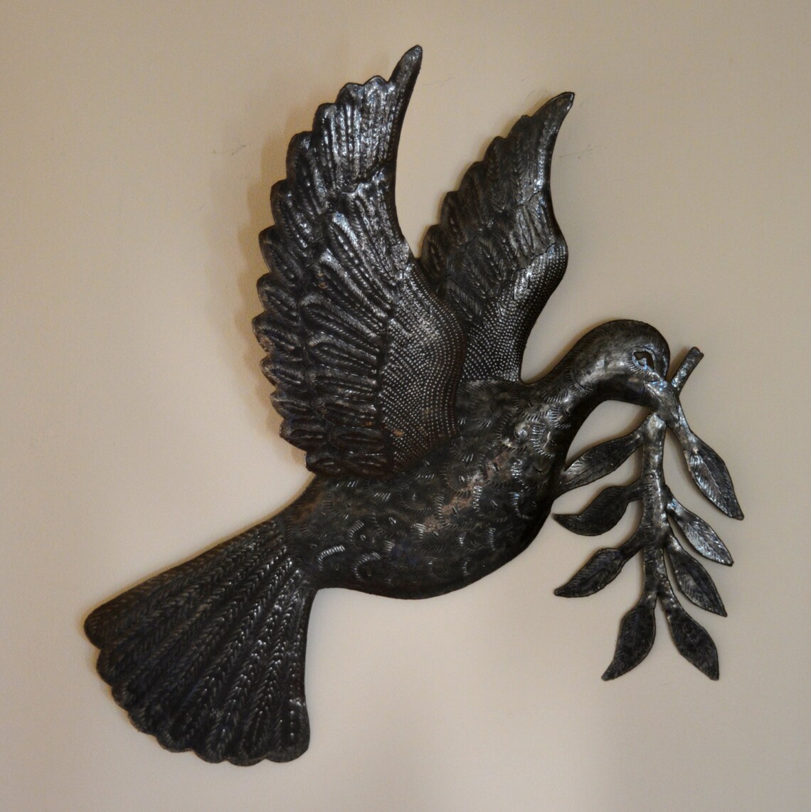 Dove of Peace Decorative Metal Wall Hanging Artwork From - Etsy