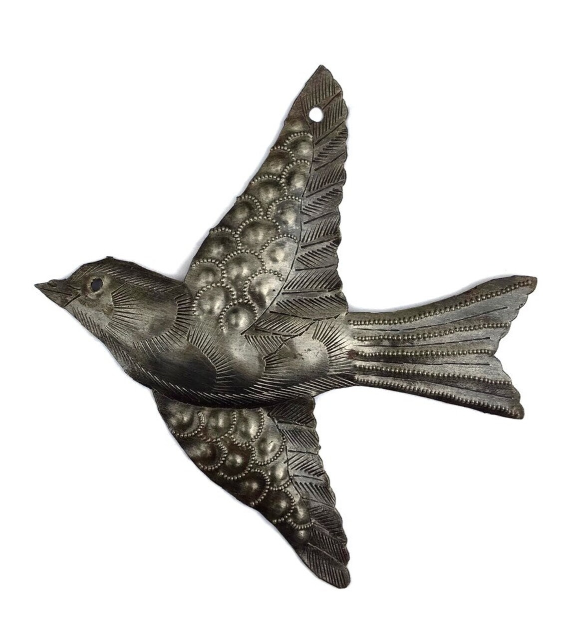 Small Decorative Metal Bird Wall Hanging Ornamental Spring | Etsy