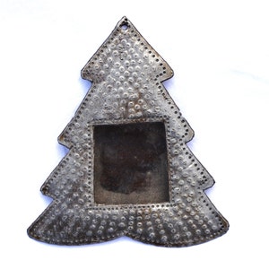 Christmas Picture Frames Small Metal Christmas Tree Holiday - Etsy