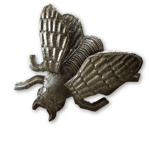 Metal fly on the Wall Decorative Bugs Hand Cut - Etsy