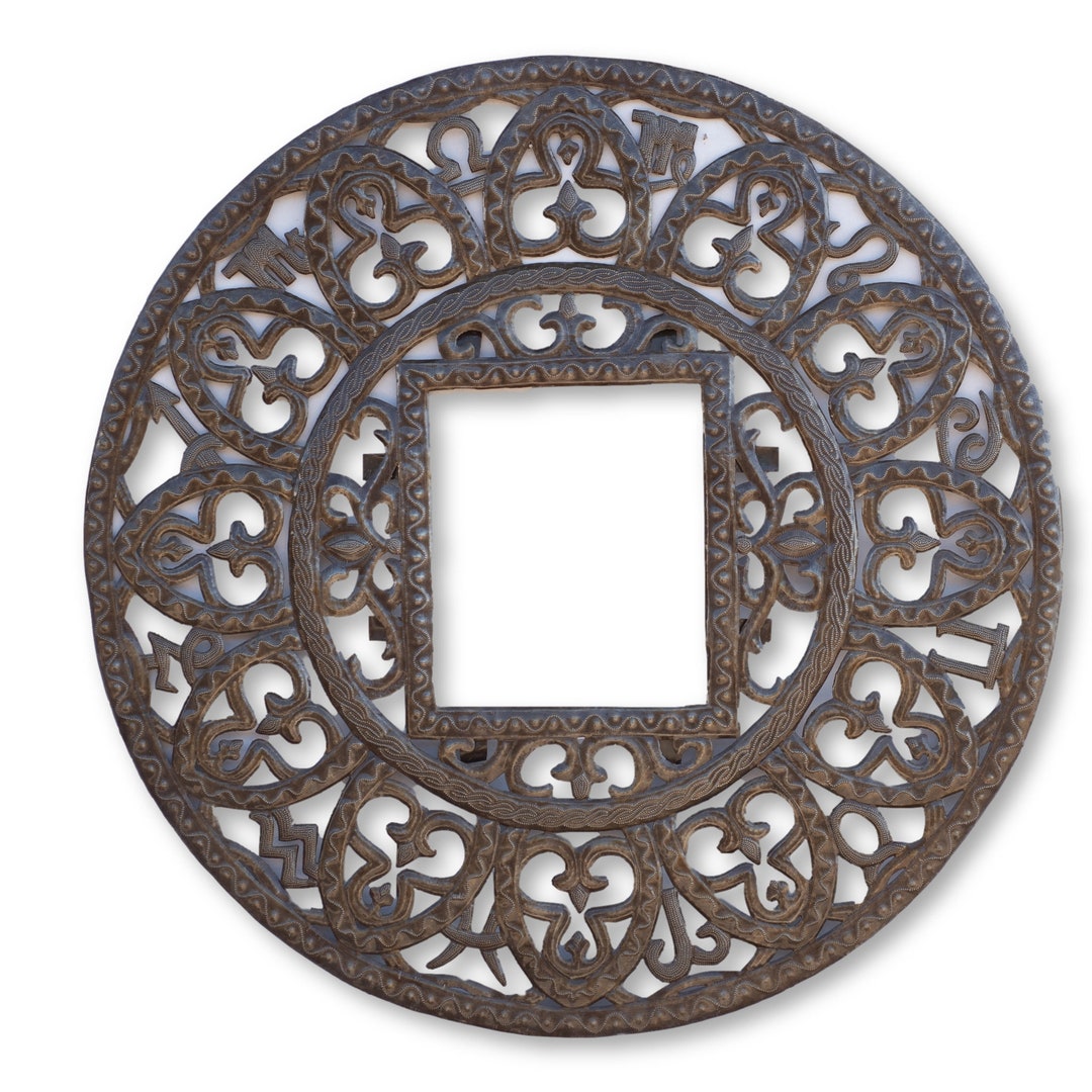 Circular Frame, Large Metal Wall Sculptures, One-of-a-kind Handcrafted ...