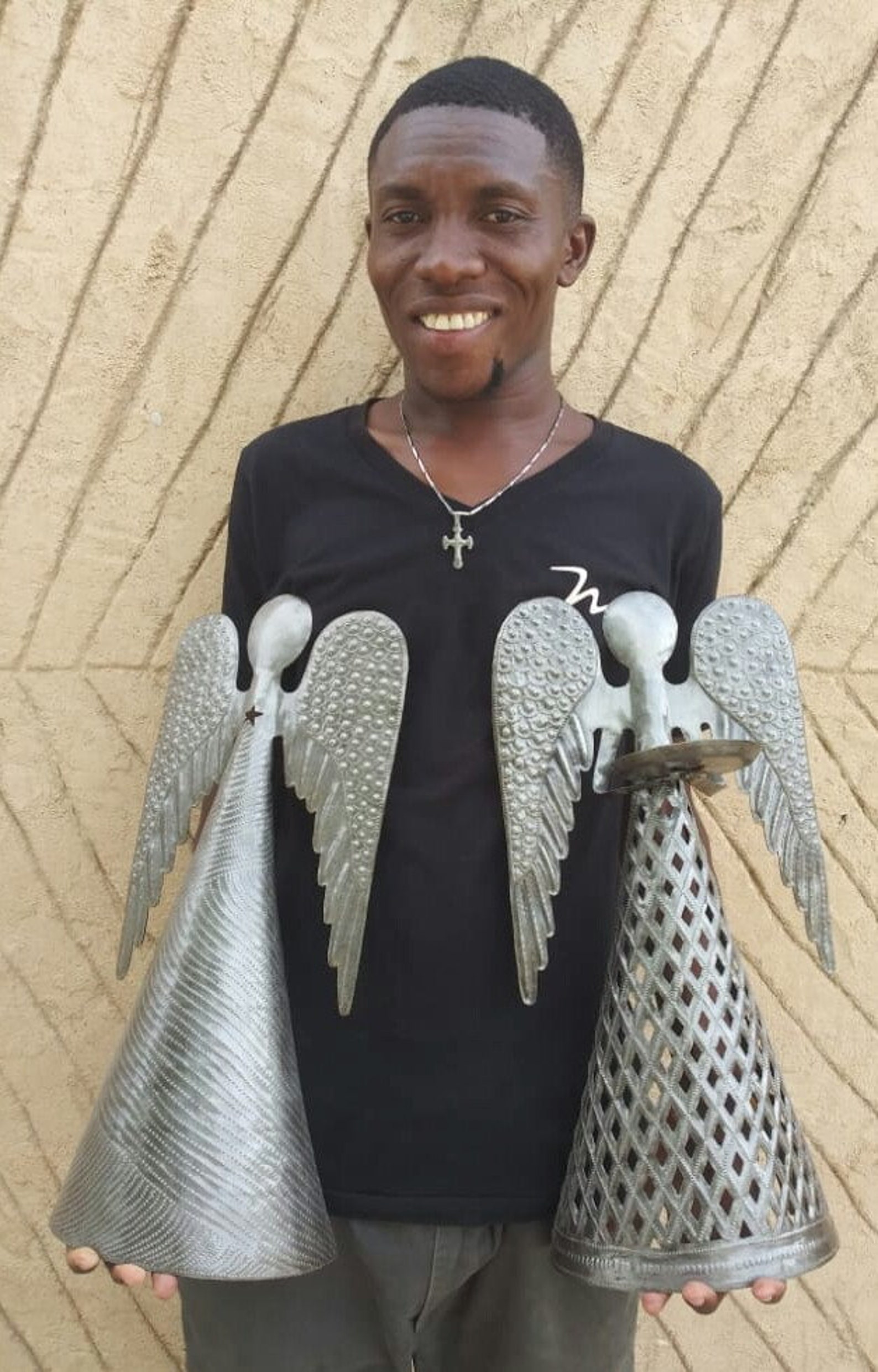 Standing Angel Table Top Décor Festive Holiday Home | Etsy