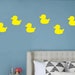 Rubber Duck Wall Decals Set of 10 Duckie kid toy Bedroom | Etsy