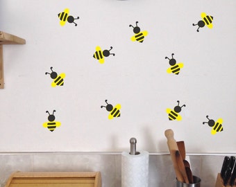Bee Window Decals - Etsy