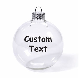 Handcuffs Ornament Custom Name Date Christmas Glass Ball Ornament Gift ...