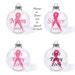 Ribbon Cancer Survivor Fighter Custom Name Date Glass Ball - Etsy