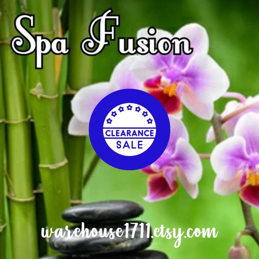Spa Fusion Candle/bath/body Fragrance Oil CLOSEOUT FRAGRANCE Will Not ...