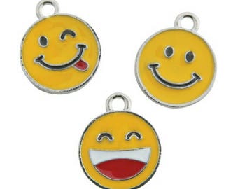 10PCS Face Charm Smile Face Charm Jewelry Supplies Craft - Etsy