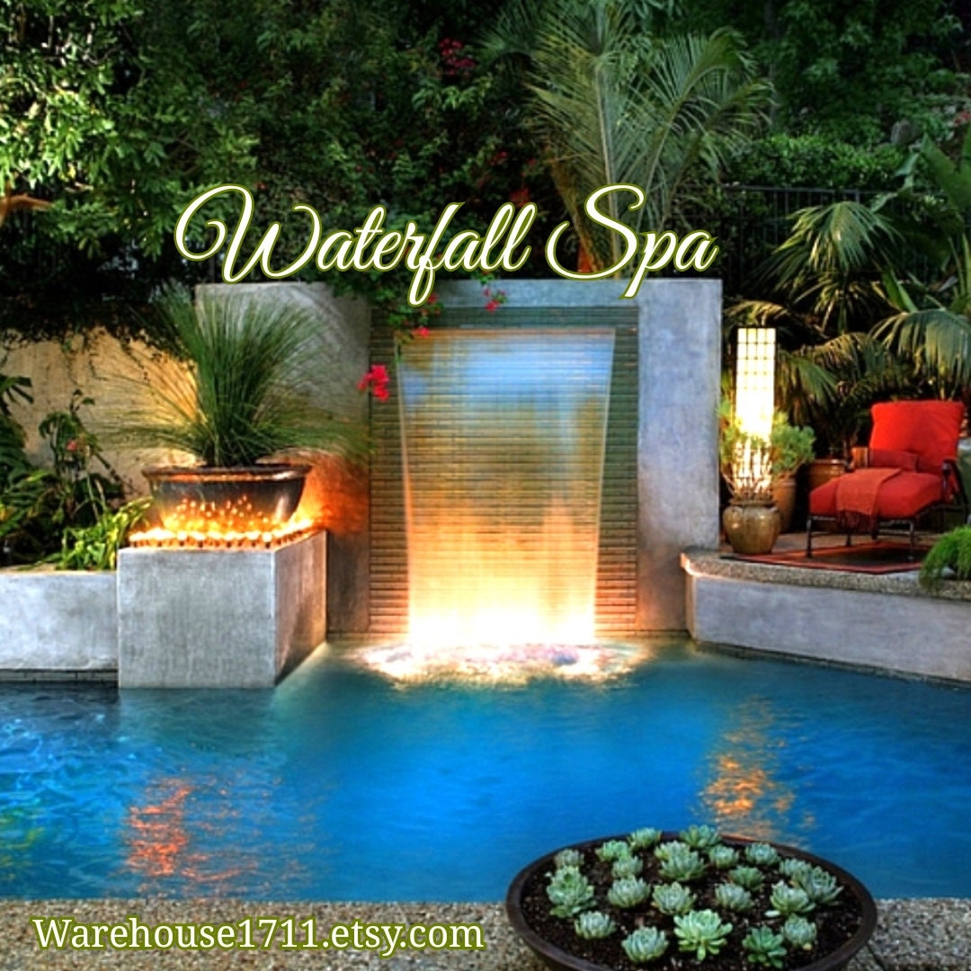 Waterfall Spa Candle/bath/body Fragrance Oil - Etsy