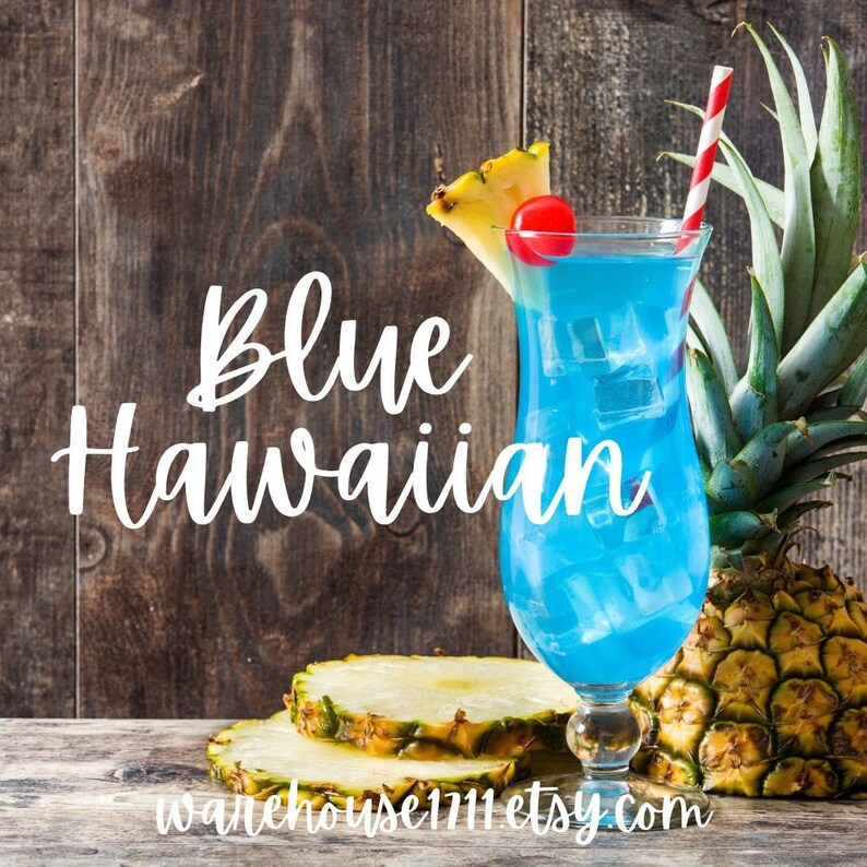 Blue Hawaiian Candle/bath/body Fragrance Oil - Etsy