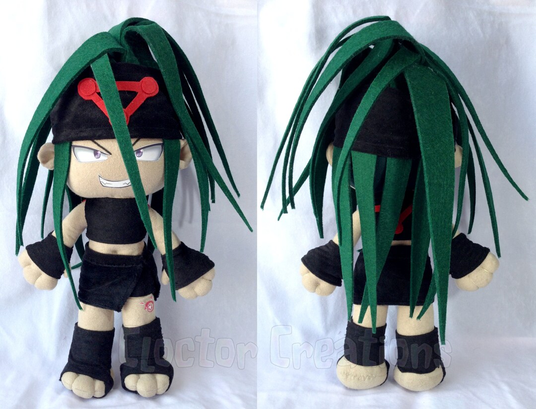 Envy Plush, Handmade Anime Plush, Custom Plushie, Bespoke Plush, Cool ...