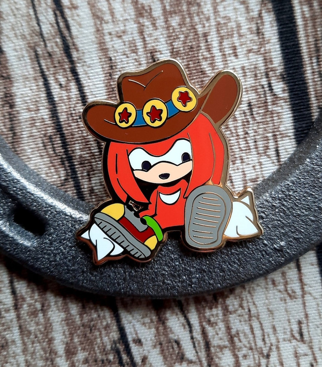 Yeehaw Knuckles Pin, Cowboy Enamel Pin, Video Game Pin, Nostalgic Pin ...