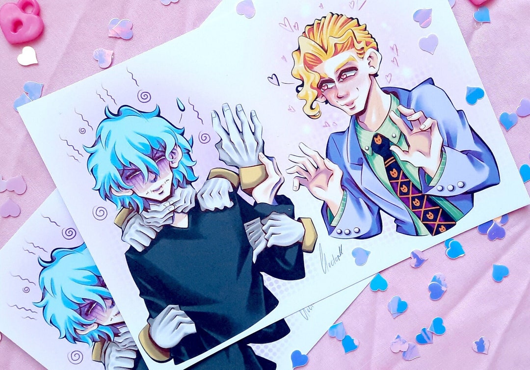 Cursed Crossover Print, Funny Anime Print, Crossover Anime Print, Anime ...