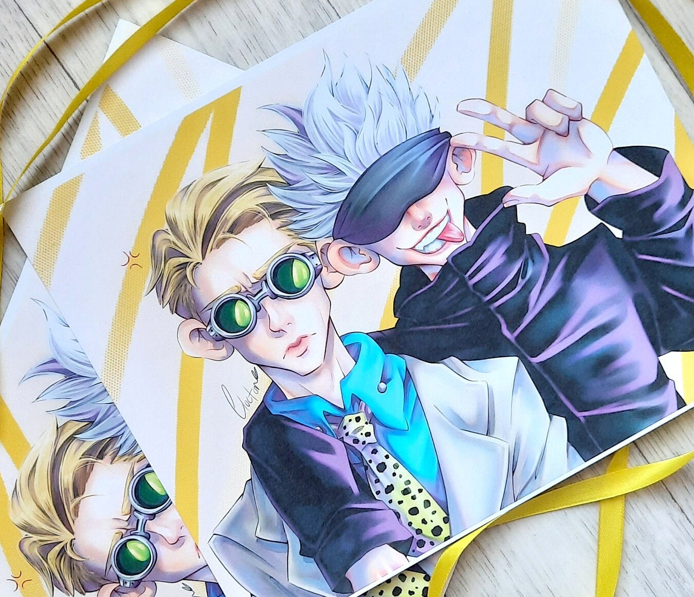 Work Friends Print, Cool Anime Print, Anime Art Print, Cool Anime Gifts ...