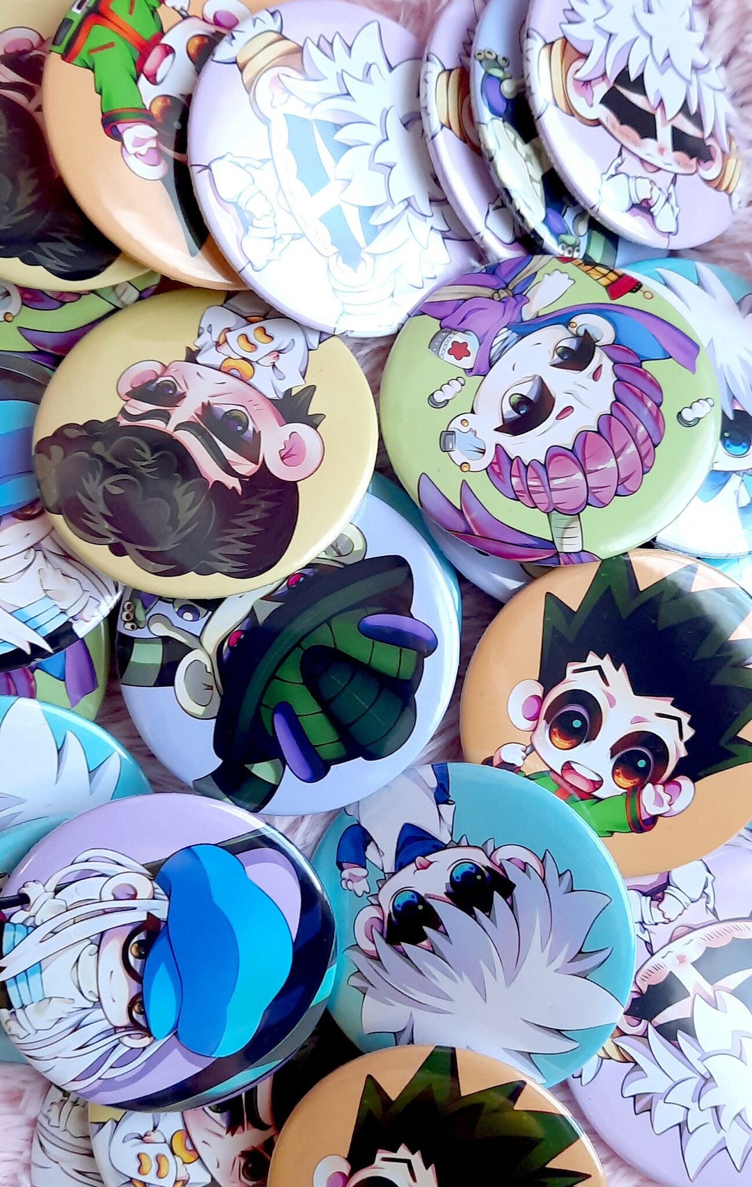 Hunter Badges, Cute Anime Chibi Badges, Chimera Ant, Cute Anime Chibi ...