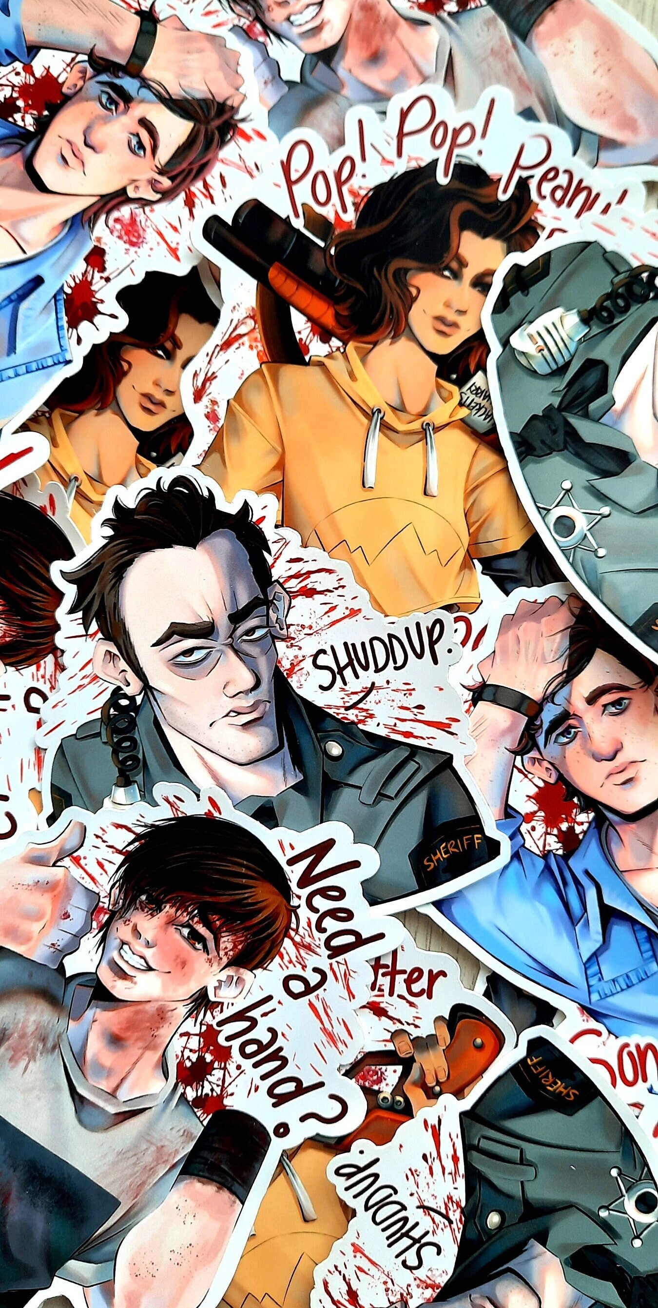 Horror Game Stickers, Horror Game Gifts, Video Game Gifts, Werewolf ...