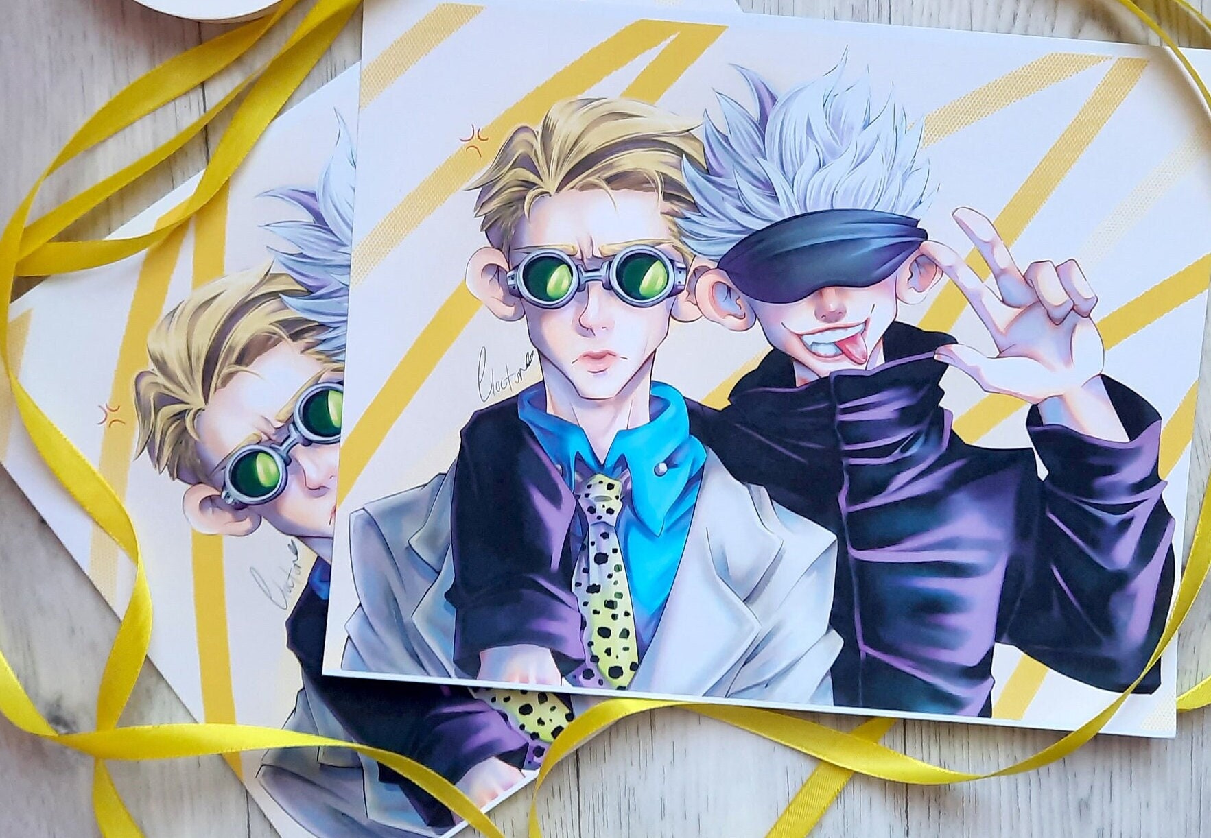 Work Friends Print, Cool Anime Print, Anime Art Print, Cool Anime Gifts ...