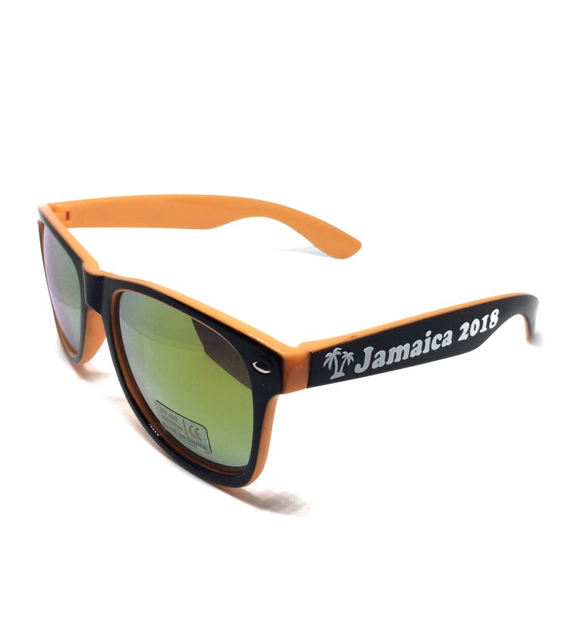 Custom sunglasses with text Bachelor party sunglasses | Etsy