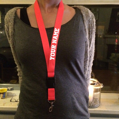 Personalized Lanyards Polyester Full Print Custom Lanyard - Etsy