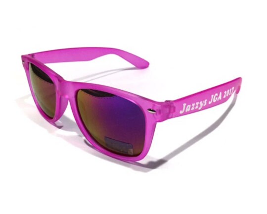 Custom Wedding Sunglasses With Text Bachelor Party - Etsy