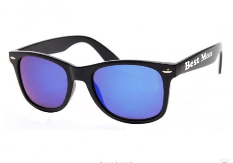 Custom sunglasses with text Bachelor party sunglasses | Etsy