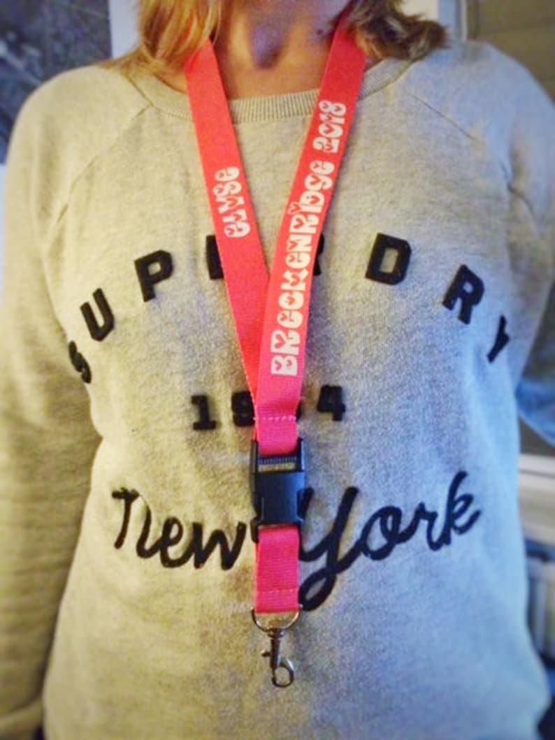 Personalized Lanyards Polyester Full Print Custom Lanyard - Etsy
