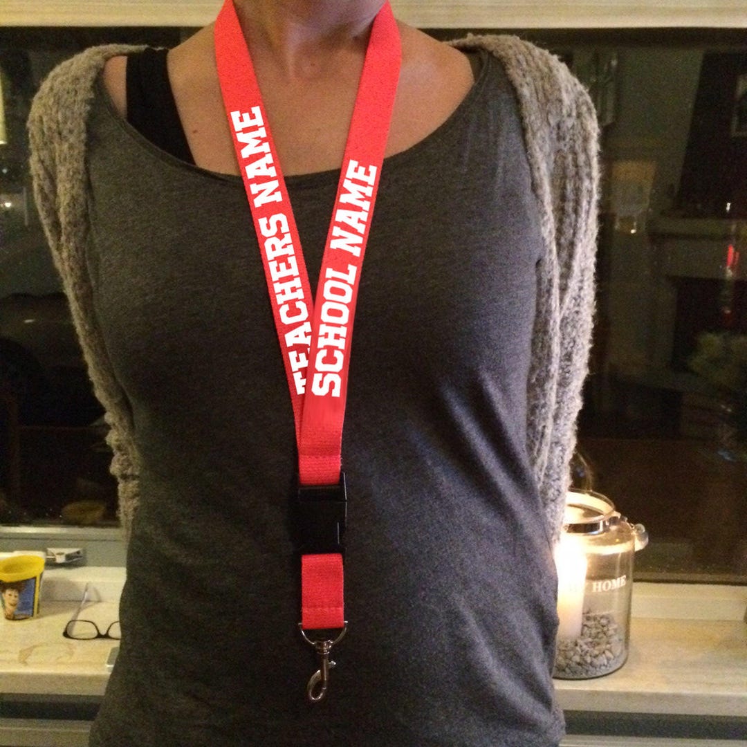 Sport School Lanyards Personalized Lanyards Small Quantity Custom ...