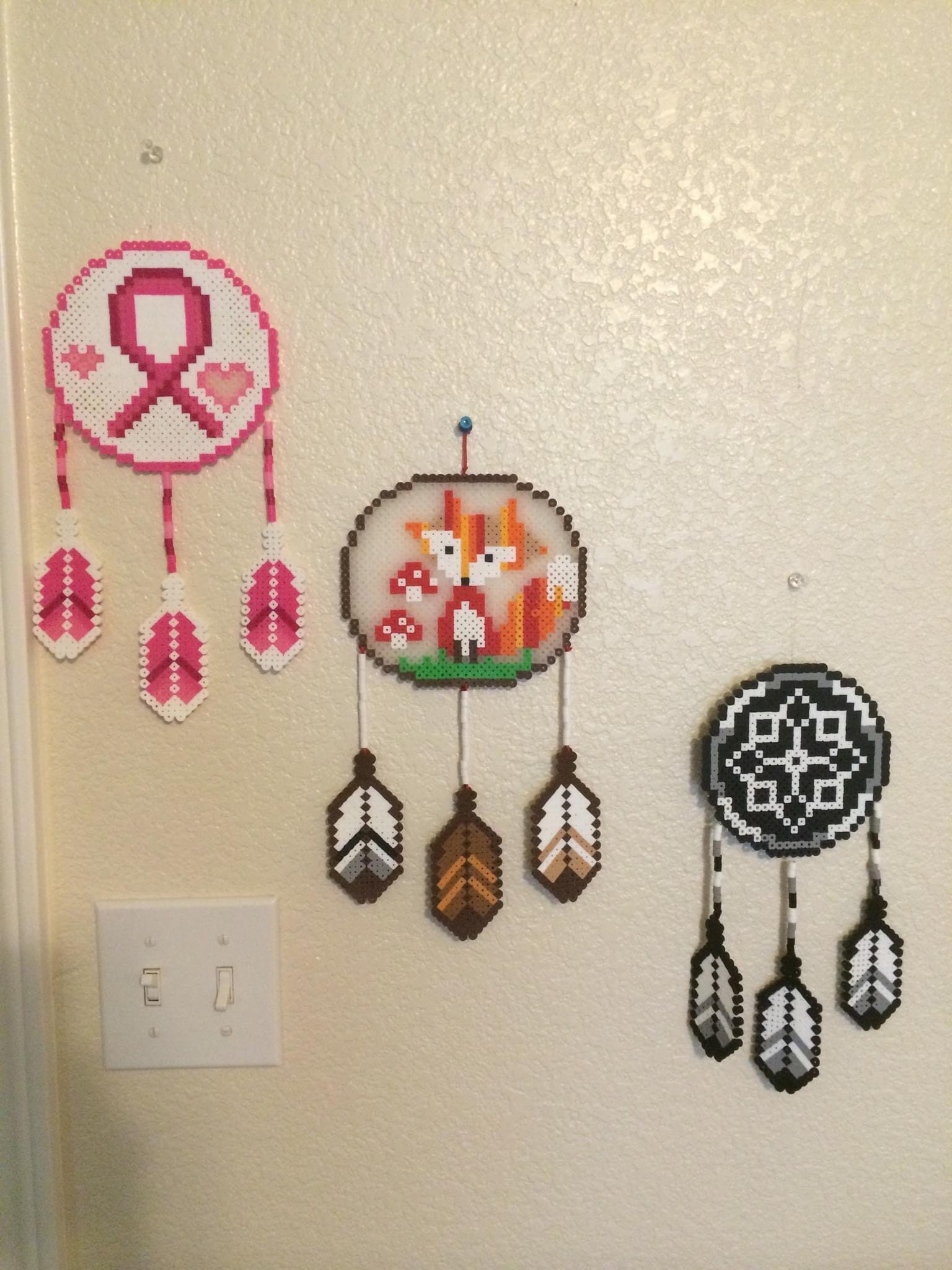 Custom Perler Bead Dream Catcher - Etsy