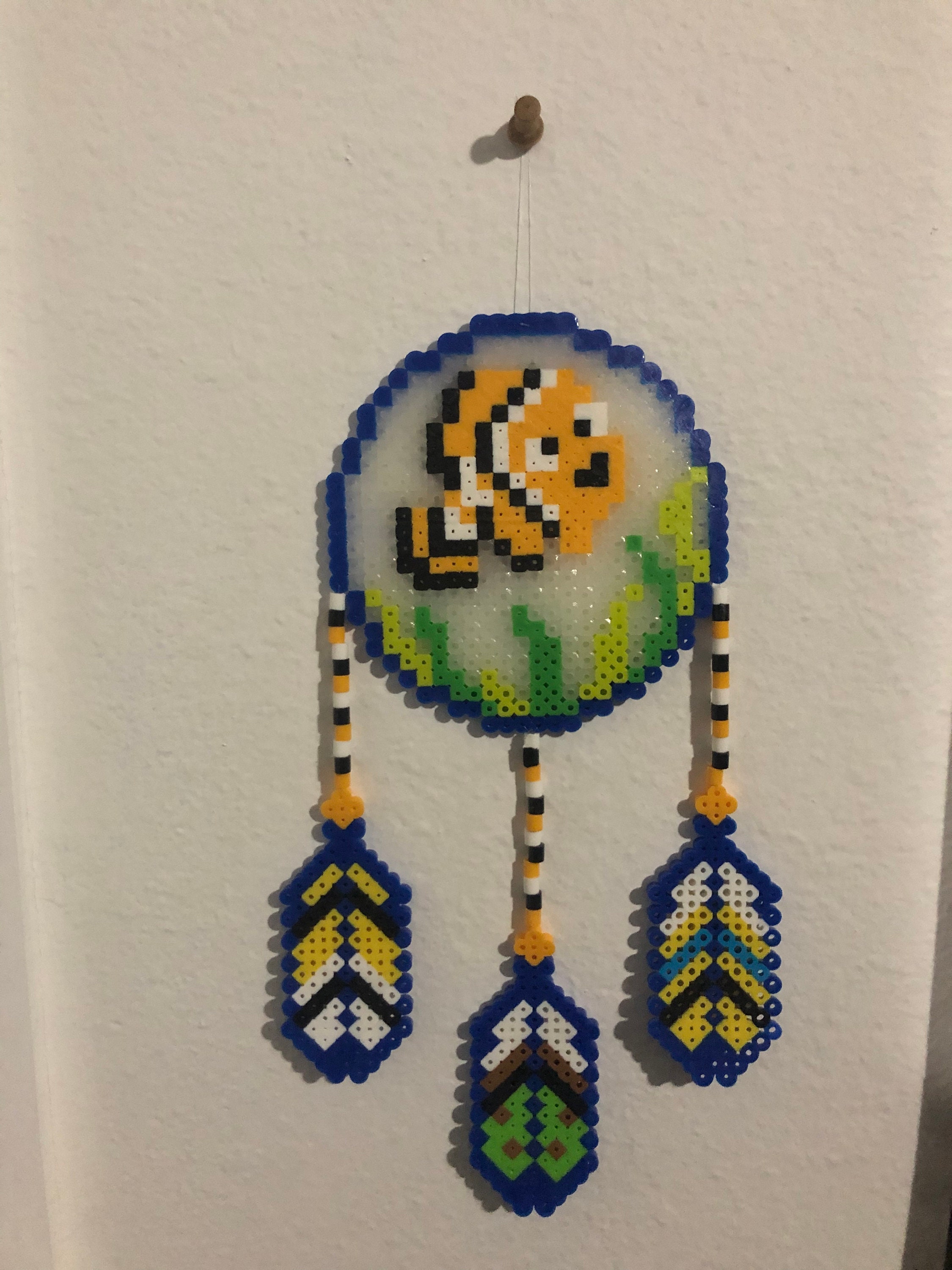 Custom Perler Bead Dream Catcher - Etsy