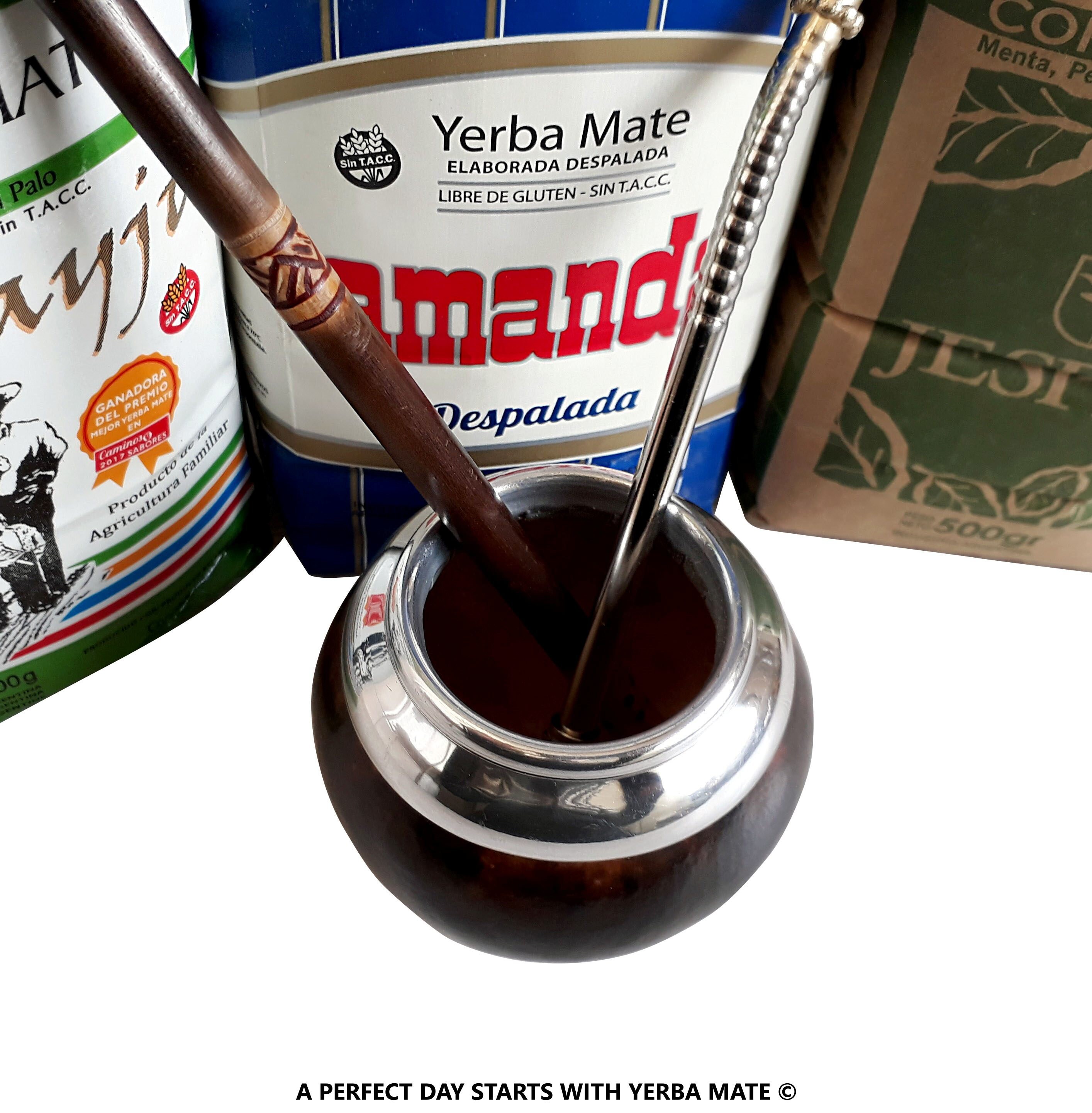 6 Yerba Mate Bags ALL TYPES Sample Kit Dark Brown Mate | Etsy