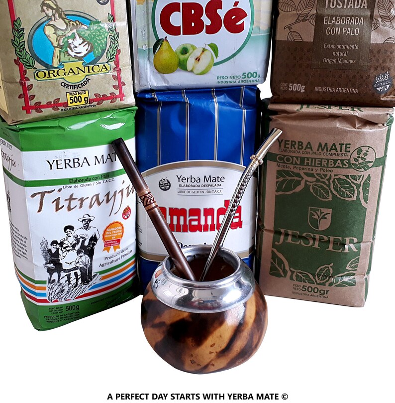 6 Yerba Mate Bags ALL TYPES Sample Kit | Etsy