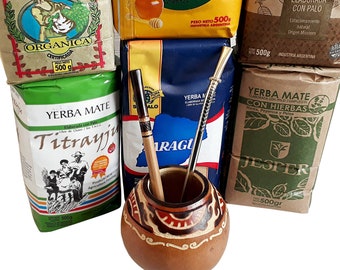 6 Yerba Mate Bags ALL TYPES Sample Kit | Etsy