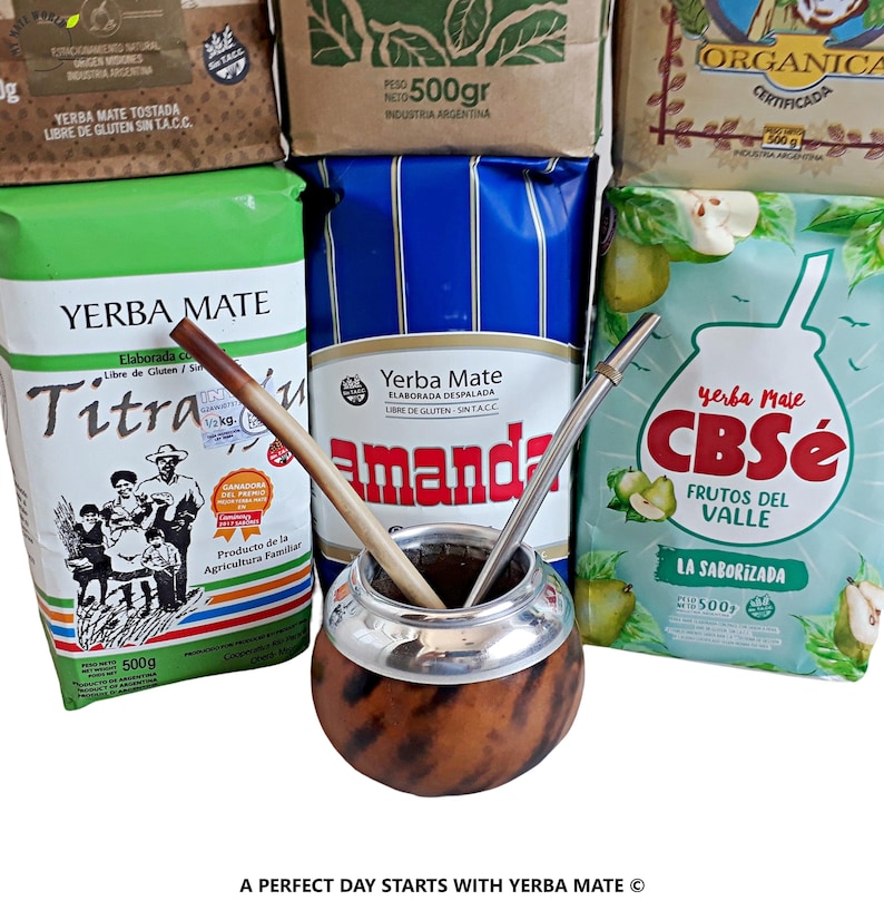 6 Yerba Mate Bags ALL TYPES Sample Kit - Etsy