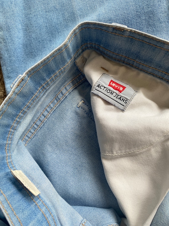 Vintage 70’s Levis Action Jeans 1973 Made in USA 40 x… - Gem