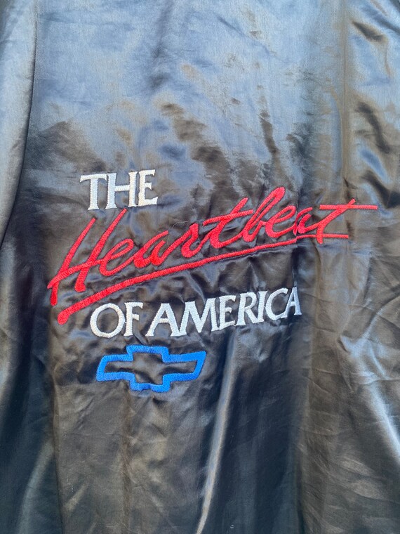 Vintage Chevy Varsity Jacket Embroidered banded strip… - Gem