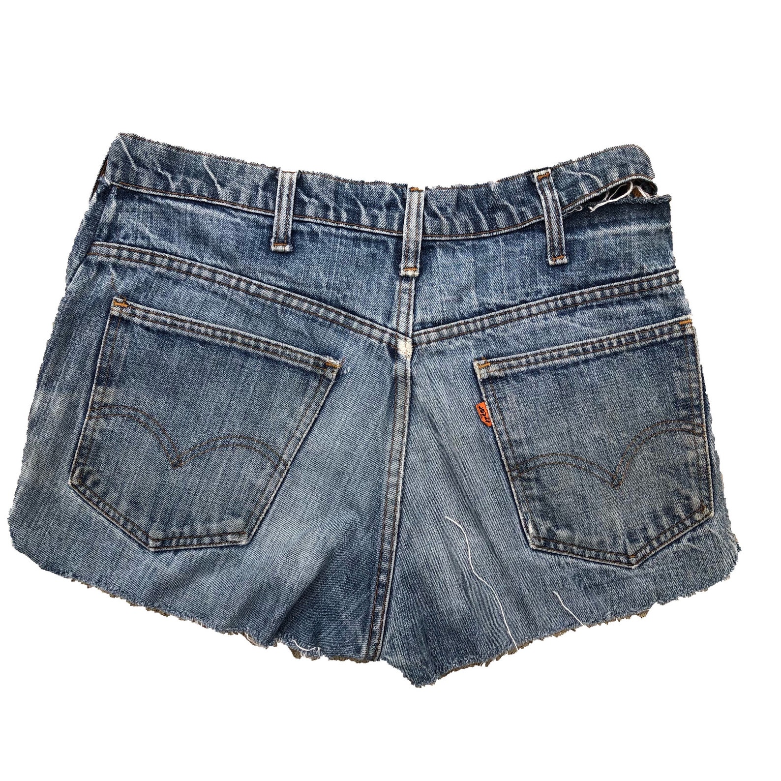 Vtg Orange Tab Levis, Vtg Levi Cut Offs, Vtg Levis 34, High Waisted ...