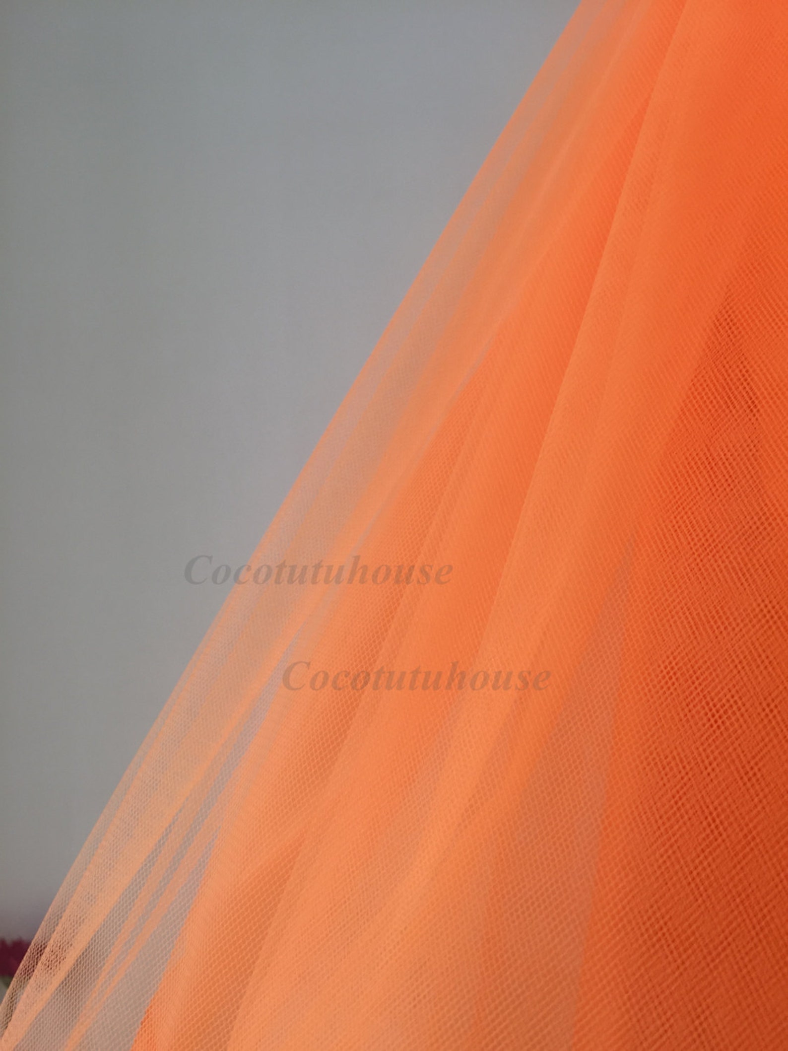 Halloween Costume Woman/orange Tulle Skirt/woman Tulle Skirt/short ...