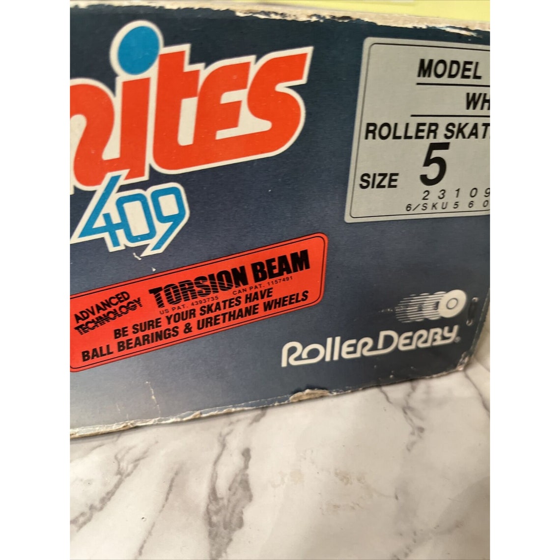 Spirit 409 Roller Derby Roller Skates Size 5 Woman or Girls Vintage ...