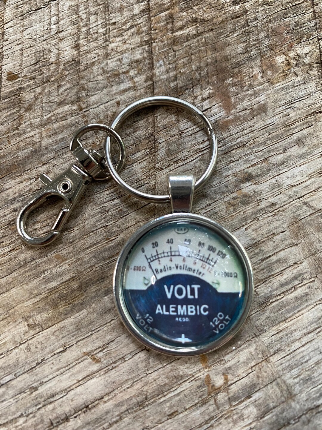 Voltmeter Electrician Electrical Mechanic Meter Key Fob Keyring ...