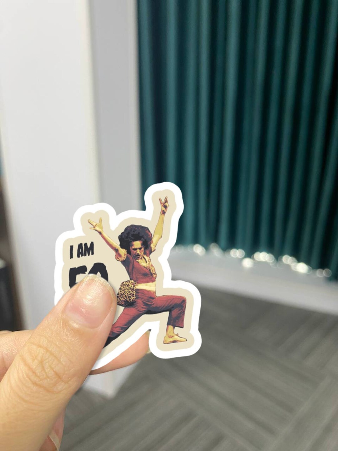 Sally O'mally I Am 50 Sticker, Vinyl Decal Sticker - Etsy