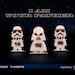 Darth Vader Star Wars Inspired Shooting Targets for Rubberband Guns or ...