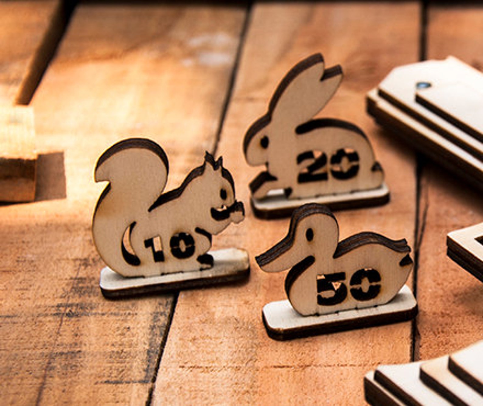 Wooden Shooting Targets DIY - Suqirrel, Rabbit and Duck. Perfect for ...