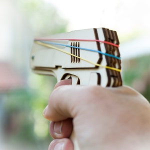 Husband Gift Space Invaders Rubber Band Gun. Boy's Gift - Etsy